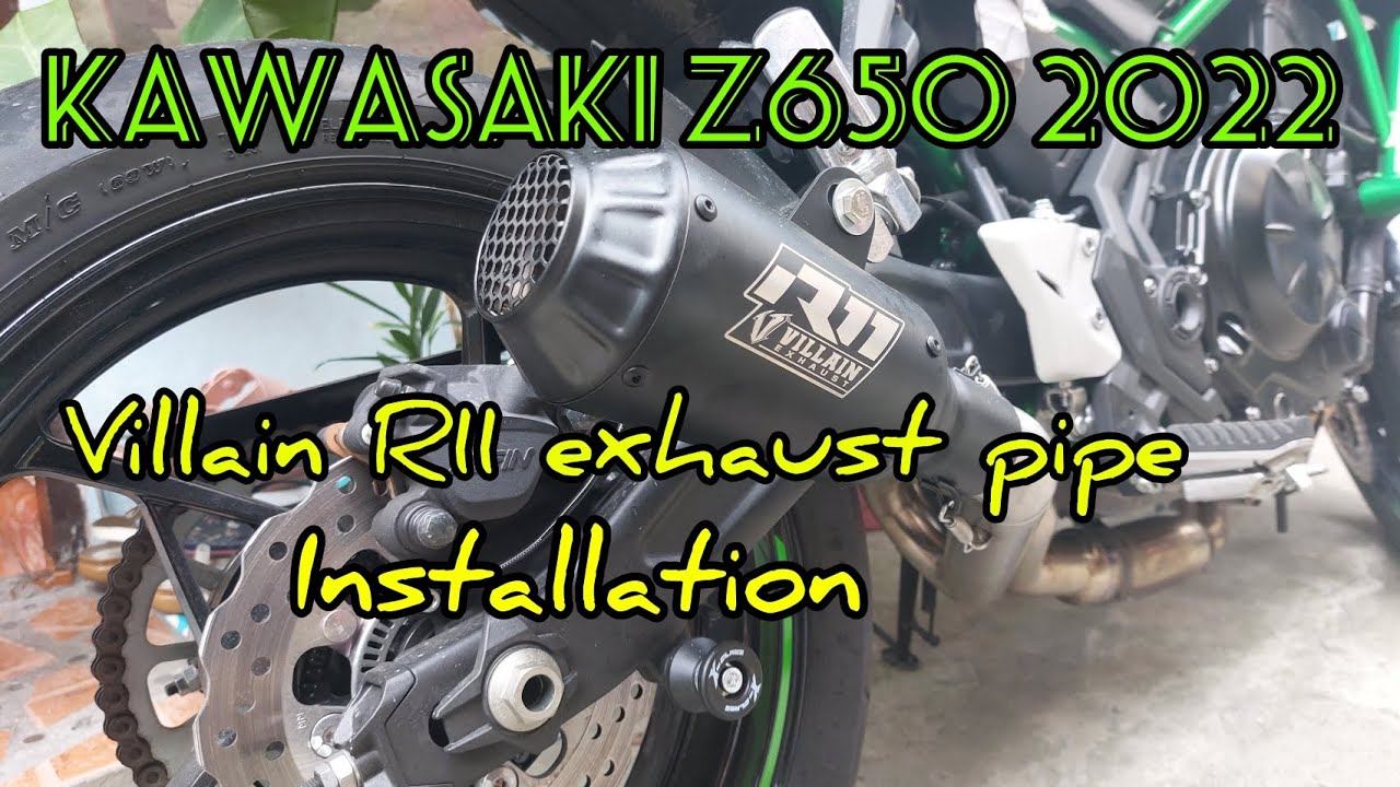 Villain R11 Exhaust Pipe Sound Check/Zero 1 Moto - YouTube
