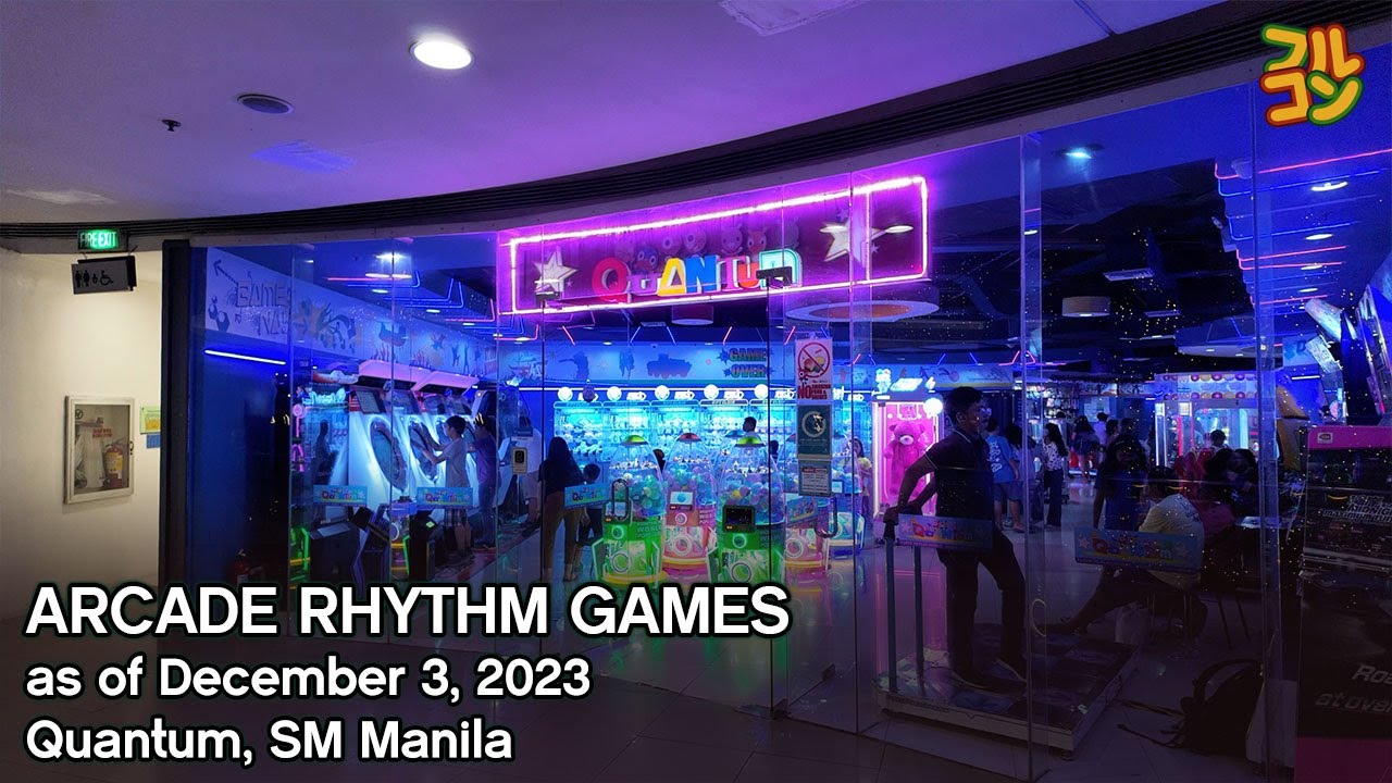Arcade Rhythm Games in Quantum SM Manila as of December 3, 2023 - YouTube