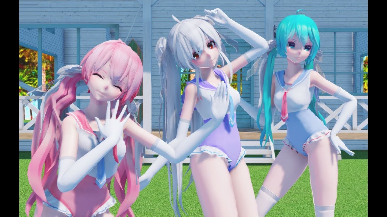 【MMD】 dance|🙍👩‍ ️‍👩mikumikudance|mmd dl|mmd motion|haku - YouTube
