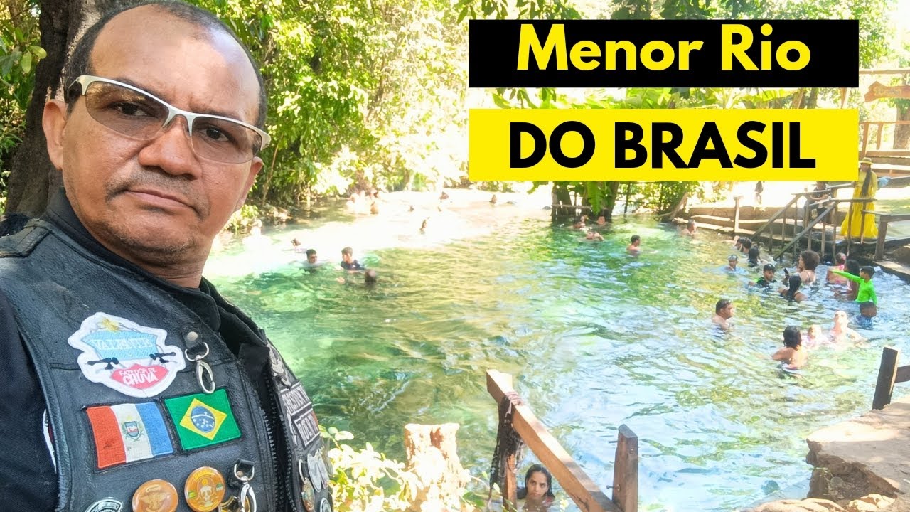 RIO AZUIS menor Rio do Brasil - MUNICÍPIO DE AURORA - TOCANTINS - YouTube