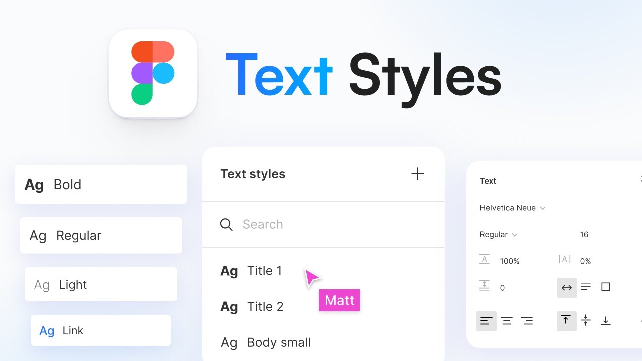 Text Styles in Figma [Guide] - YouTube