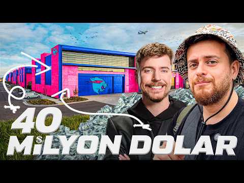 MrBeast’in Bütün Stüdyolarını Gezdim! 40 Milyon Dolarlık Stüdyo!