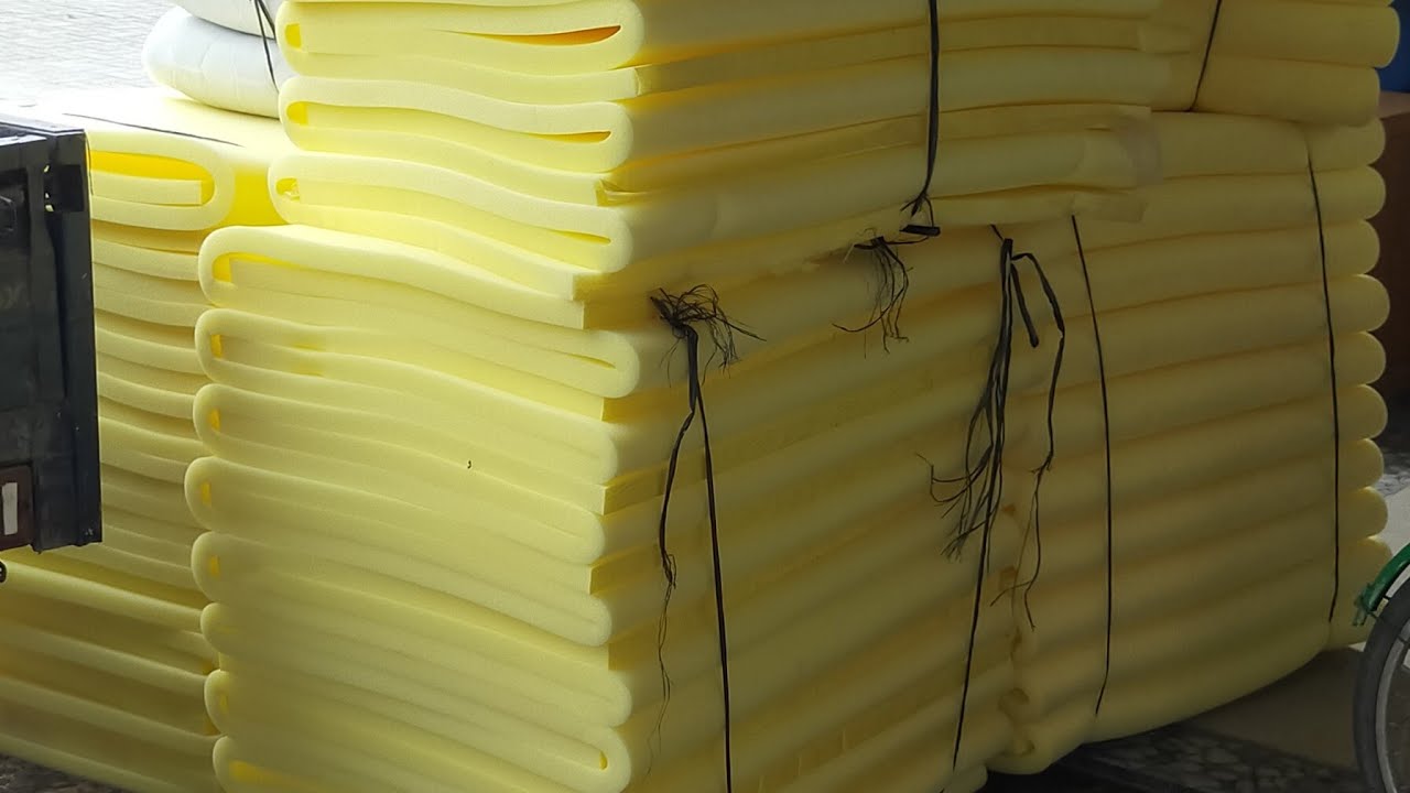 Cara menyambung busa kuning HD pada papan bunga AFLO - YouTube