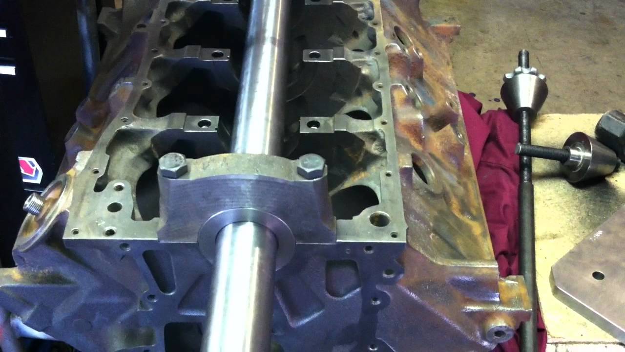 460/532 stroker build Milling the block - YouTube