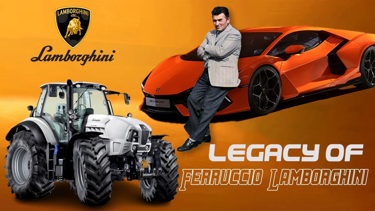 Lamborghini - The Journey From Tractor Maker to Luxury Sports Cars ...