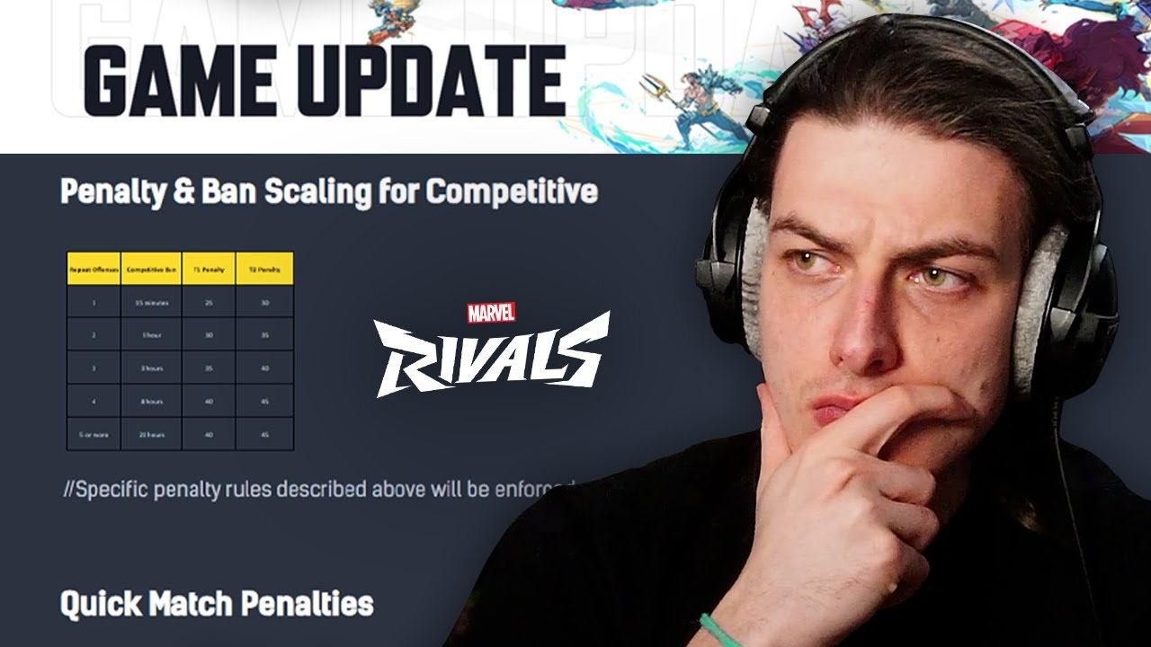 The Penalty for Leaving/Disconnecting Just Got Worse in Marvel Rivals ...