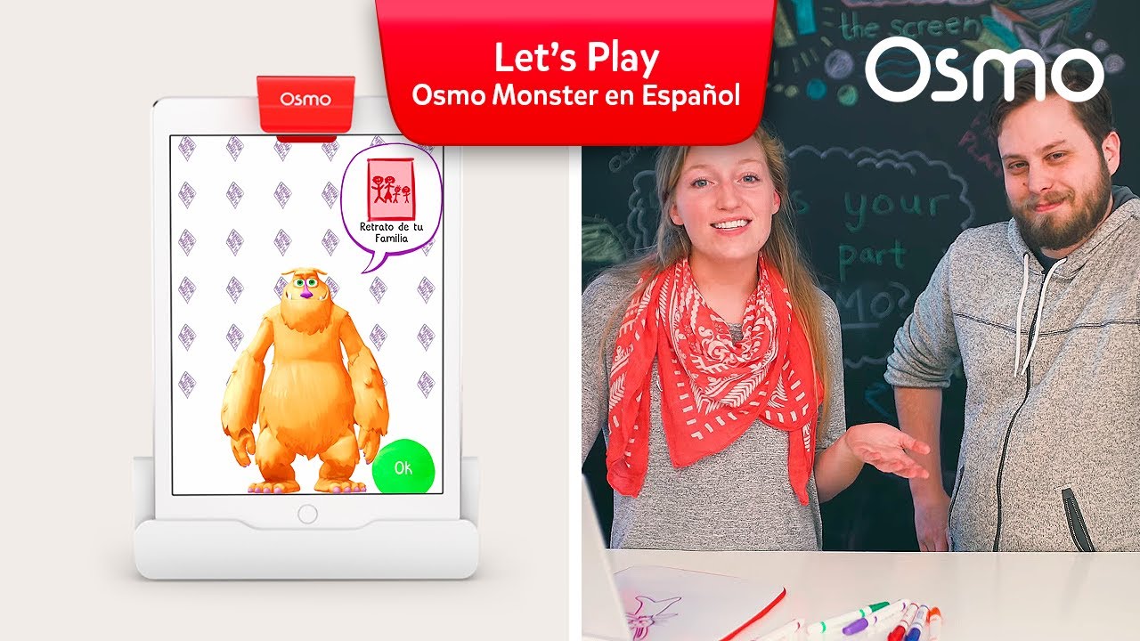 Lets Play Osmo Monster en Español with Jaime Camil - YouTube