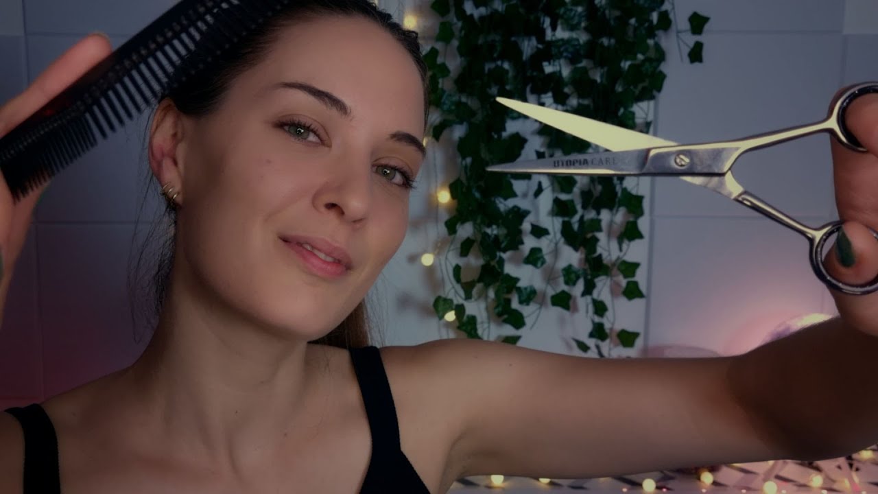 ASMR | Realistic Hair Salon Roleplay for Sleep | Shampoo | Haircut ...