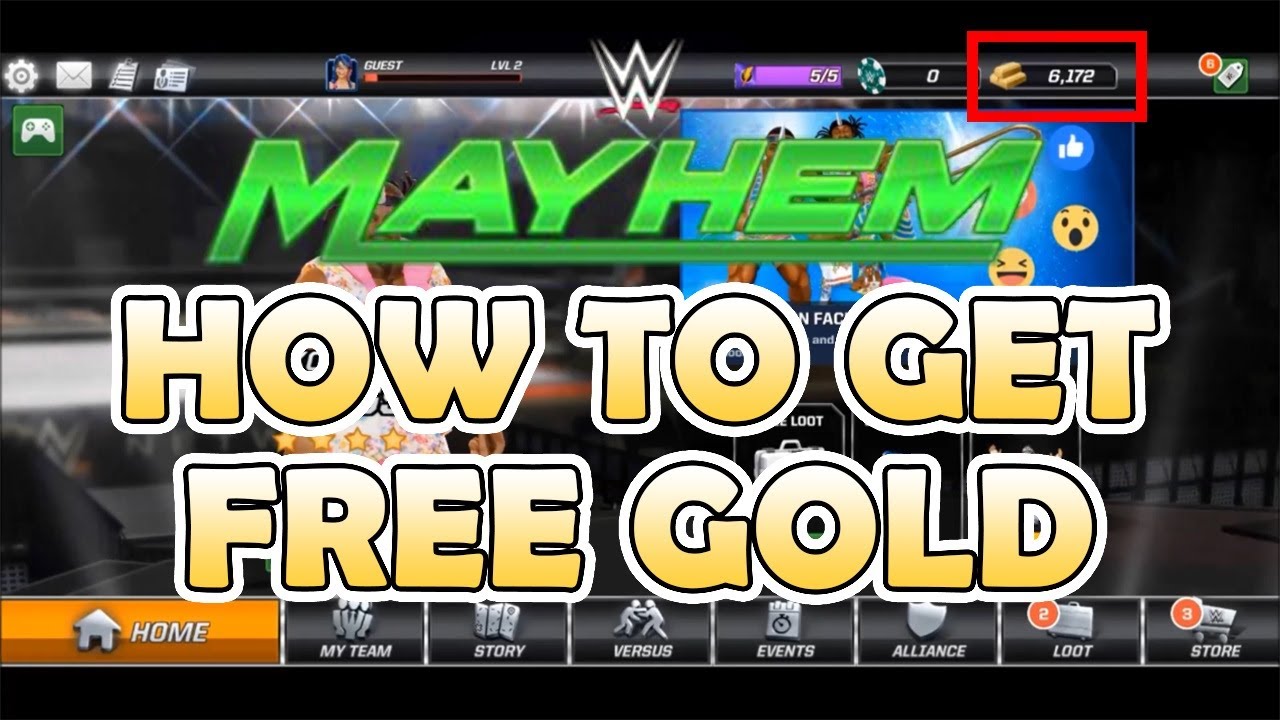 WWE Mayhem Hack Guide 2024 How To Get GOLD 🔥 iOS/Android - YouTube