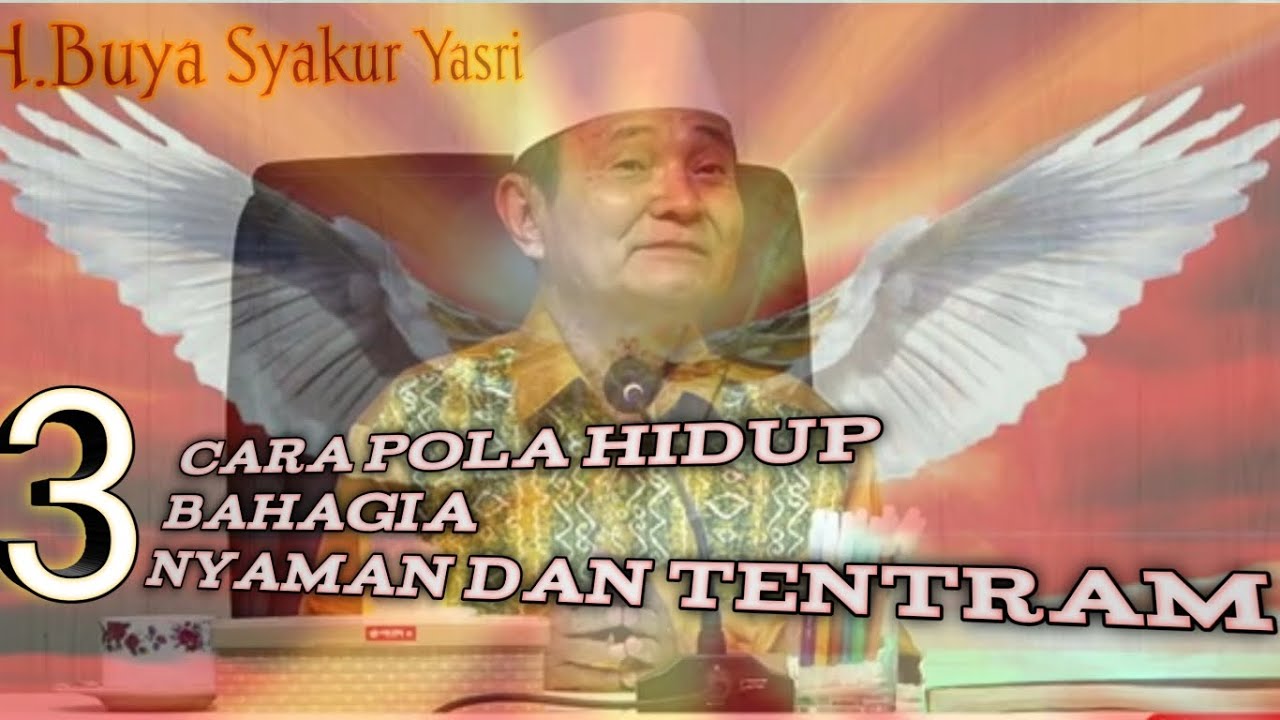 3 CARA POLA HIDUP BAHAGIA, NYAMAN DAN TENTRAM. - YouTube