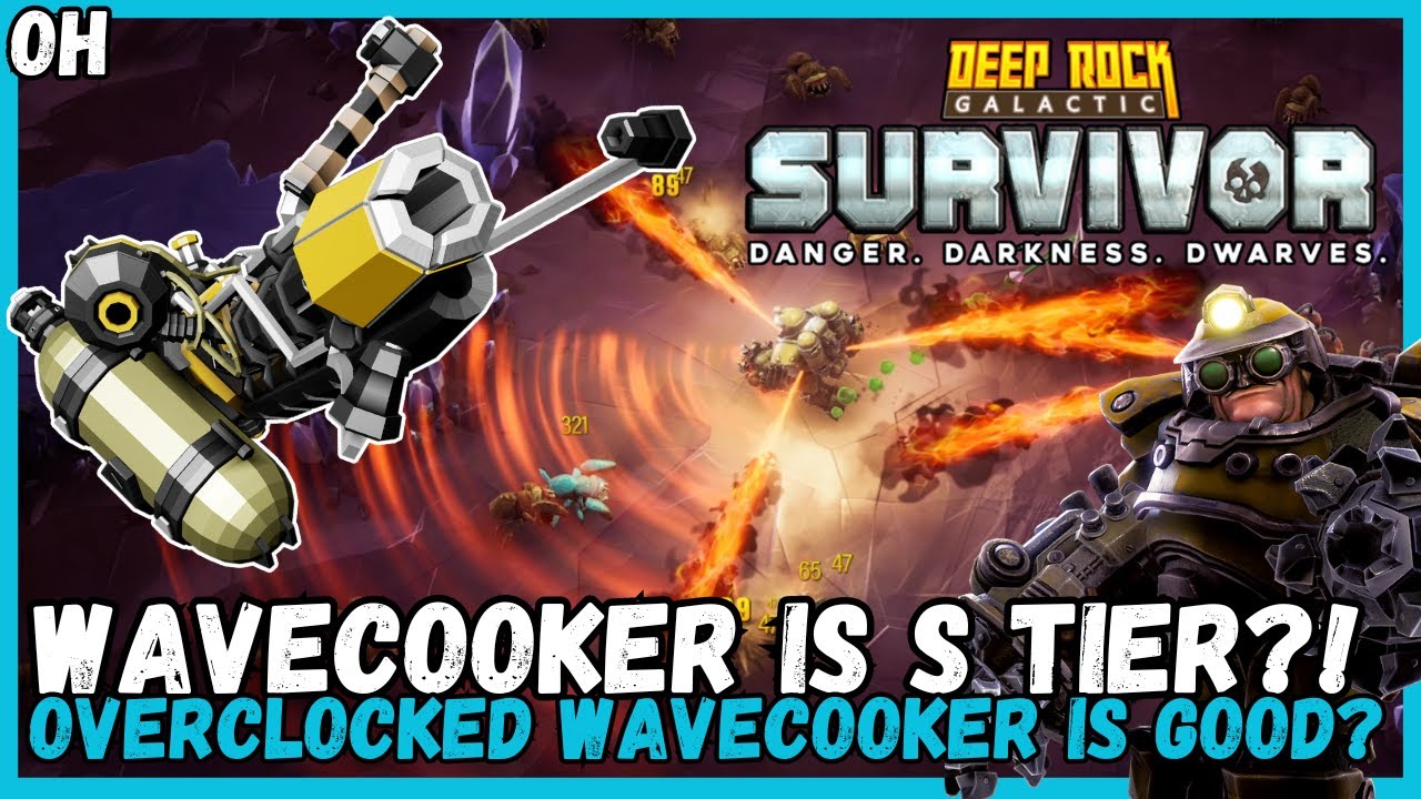 Overclocked Wave Cooker Is REALLY REALLY Good! Deep Rock Galactic ...