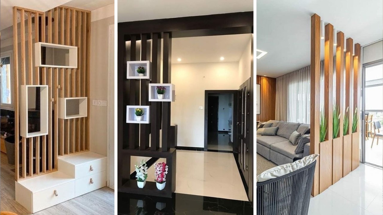 +291 iDEAS de SEPARADOR DE AMBIENTES MADERA con funcionalidad que ...