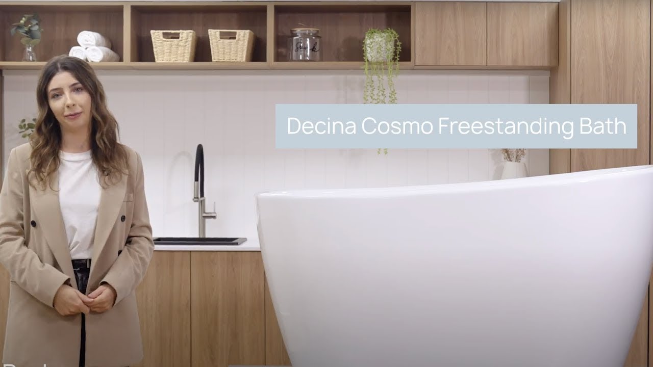 Decina Cosmo Freestanding | Which Bath Is Right - YouTube