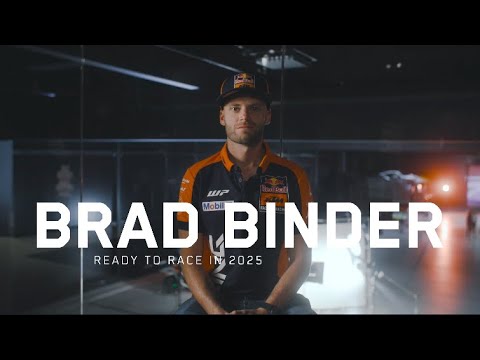 Brad Binder 2025 Team Launch Interview - YouTube