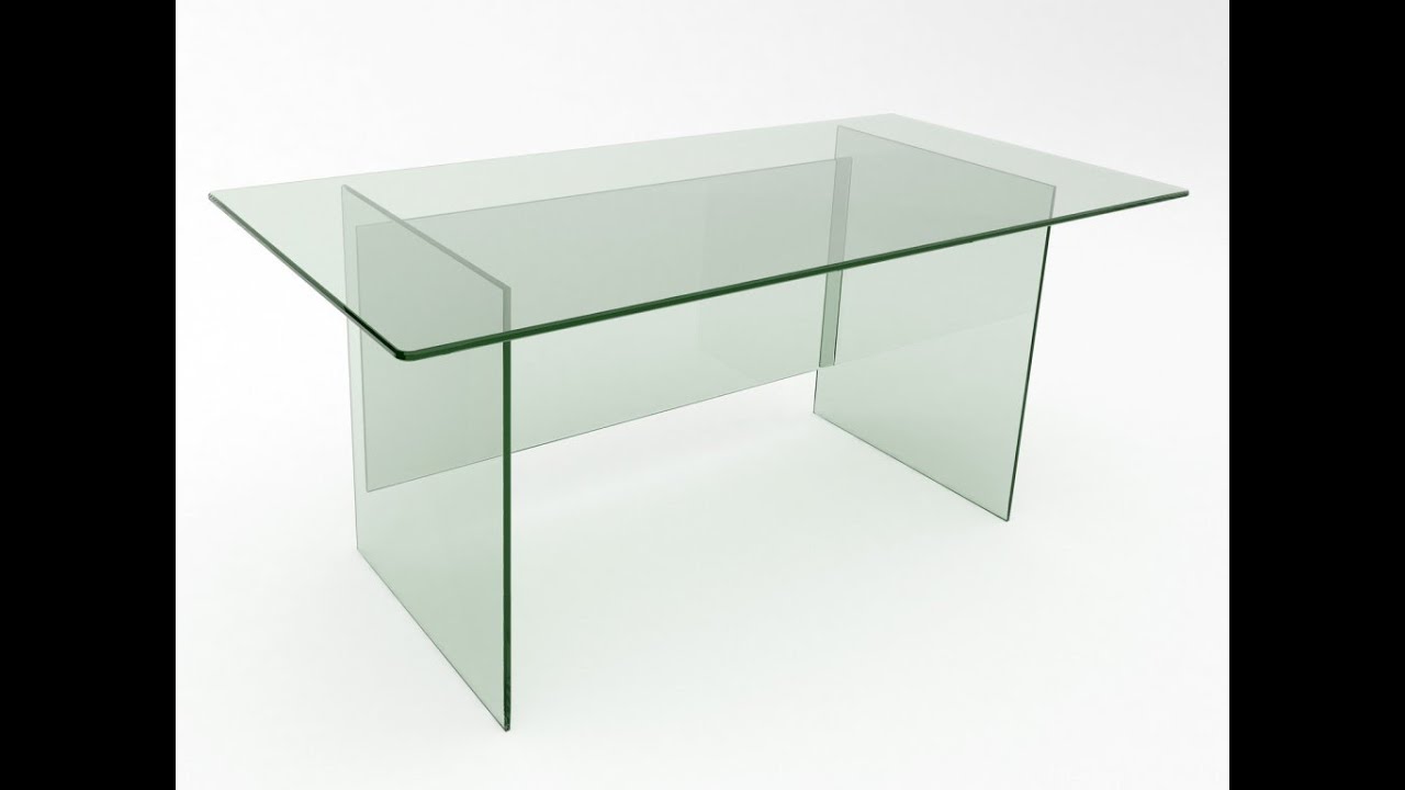Glass Desk Range - Glasslab - YouTube