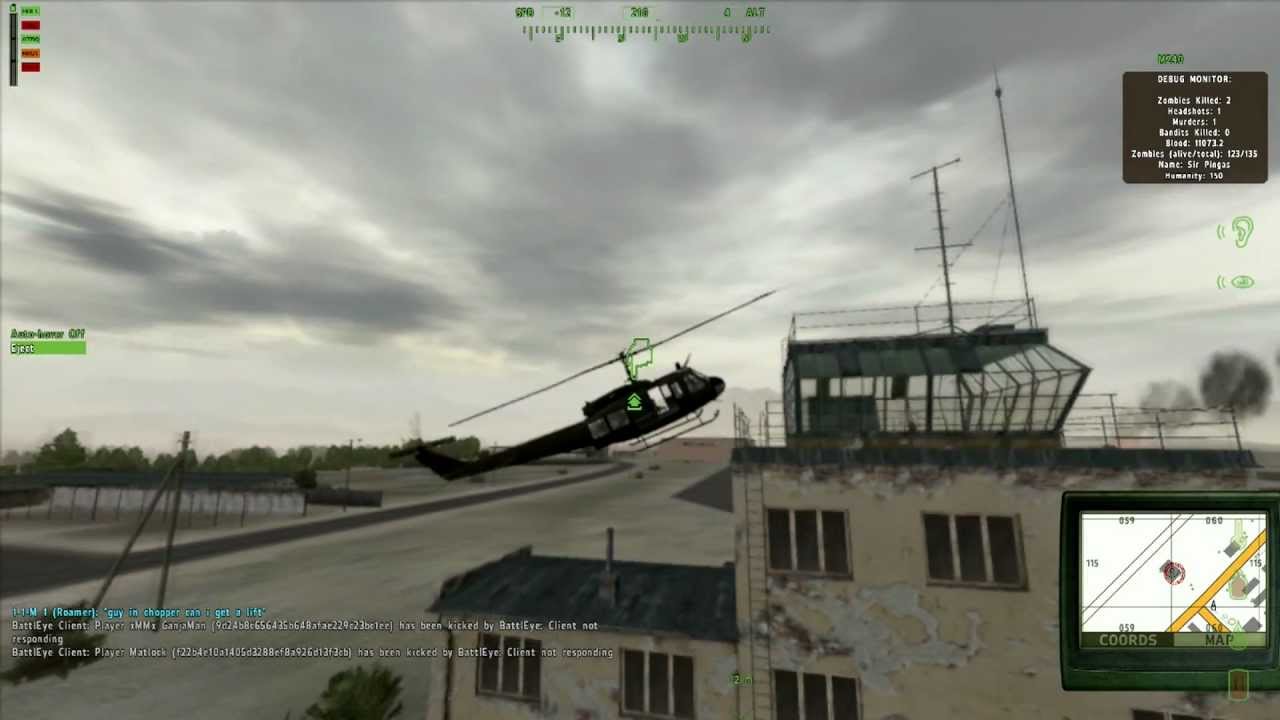 How To Land A Helicopter in DayZ - YouTube