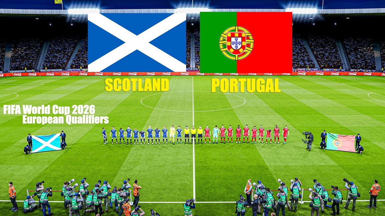 Scotland x Portugal | FIFA WORLD Cup European Qualifiers 2026 - Full ...