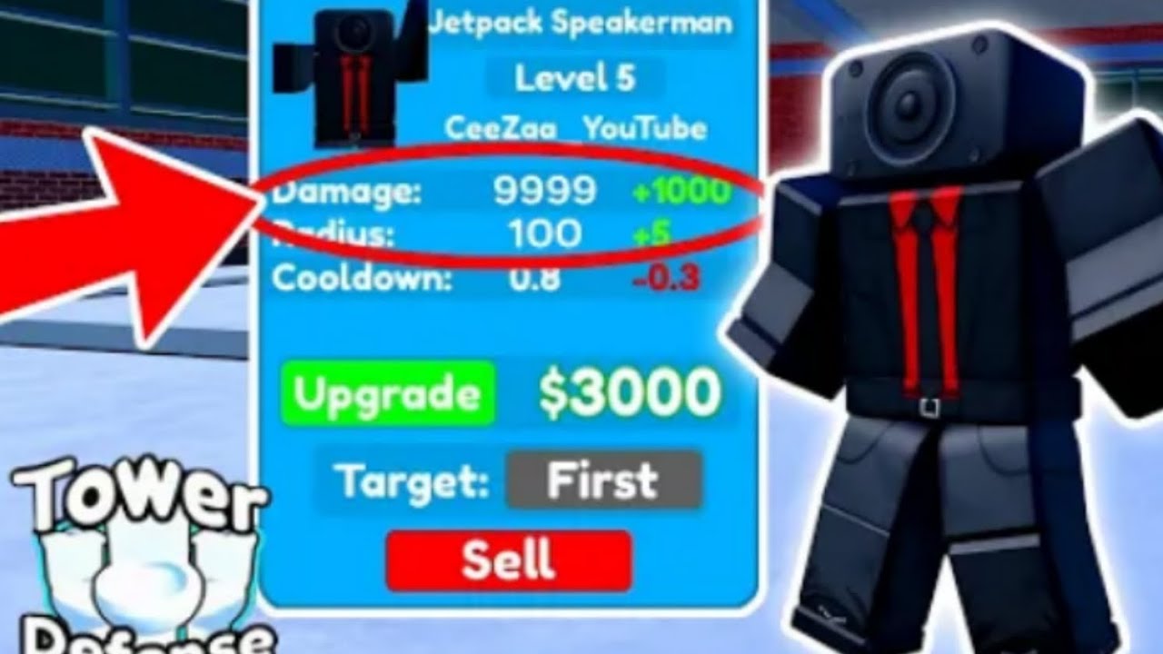 nueva tropa jetpack speakerman OP! en toilet tower defense🚽 - YouTube