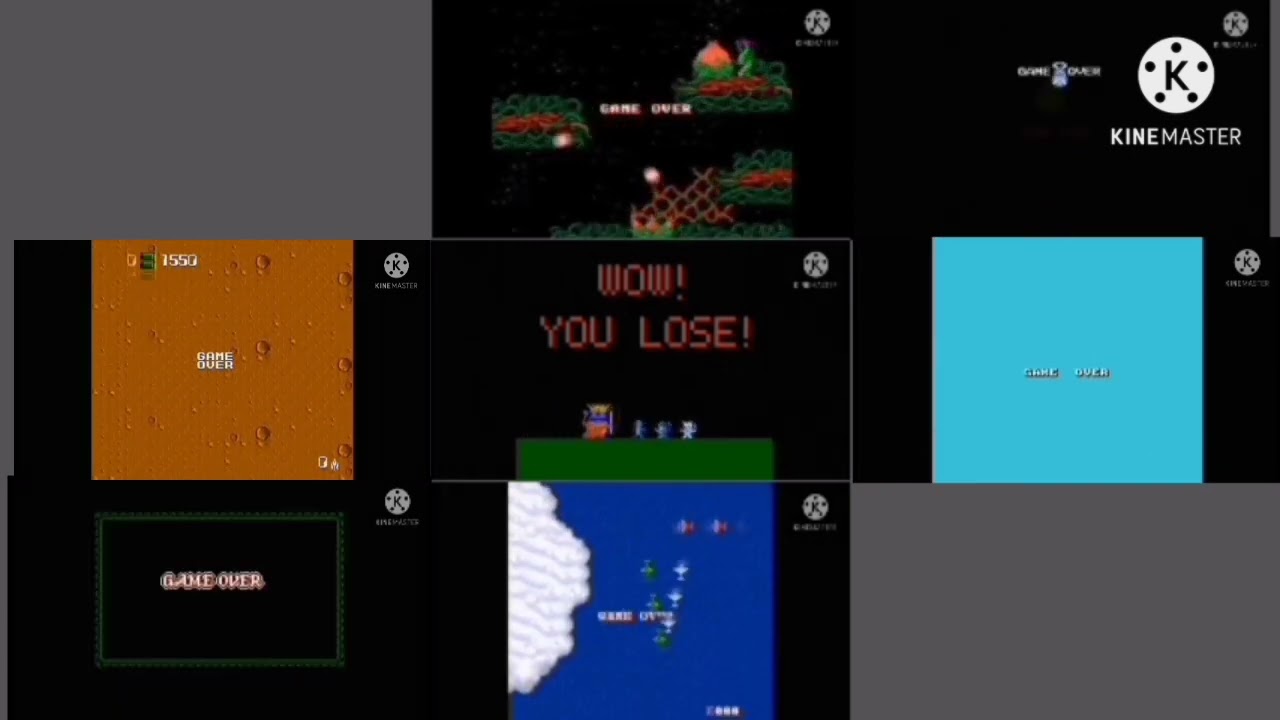 Game Over NES Screen (9 Grid Screen) - YouTube