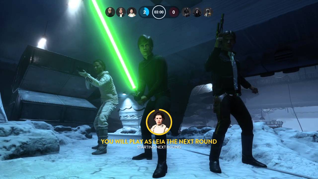 Star Wars Battlefront - Heroes vs. Villains - Rebel Base - Hoth - YouTube