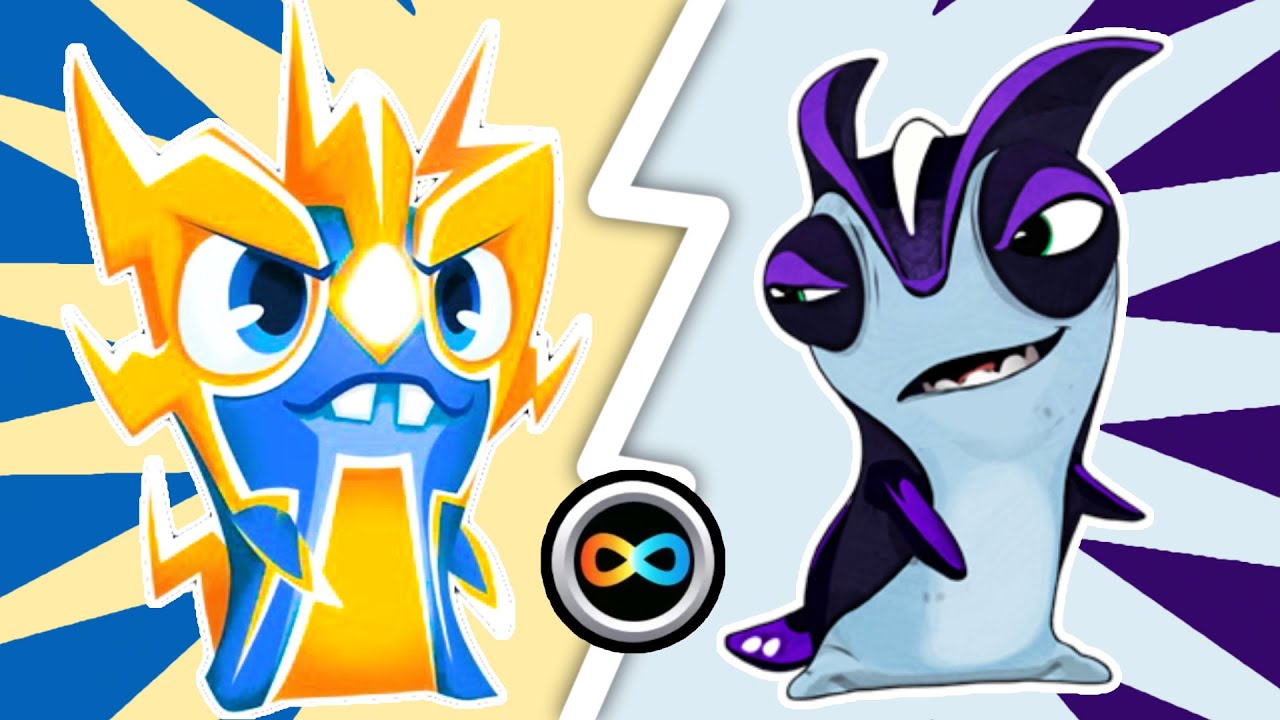 ⚡ ELEMENTAL ELÉCTRICO & FLATUROLINCO 💜 Fusión | Slugterra: Slug It Out ...