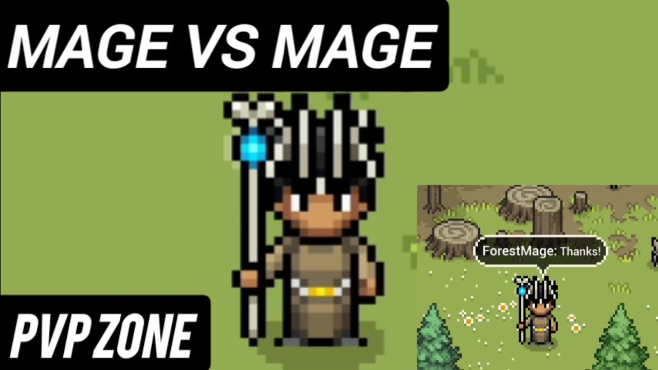 MAGE VS MAGE PVP ZONE | Heartwood Online - YouTube