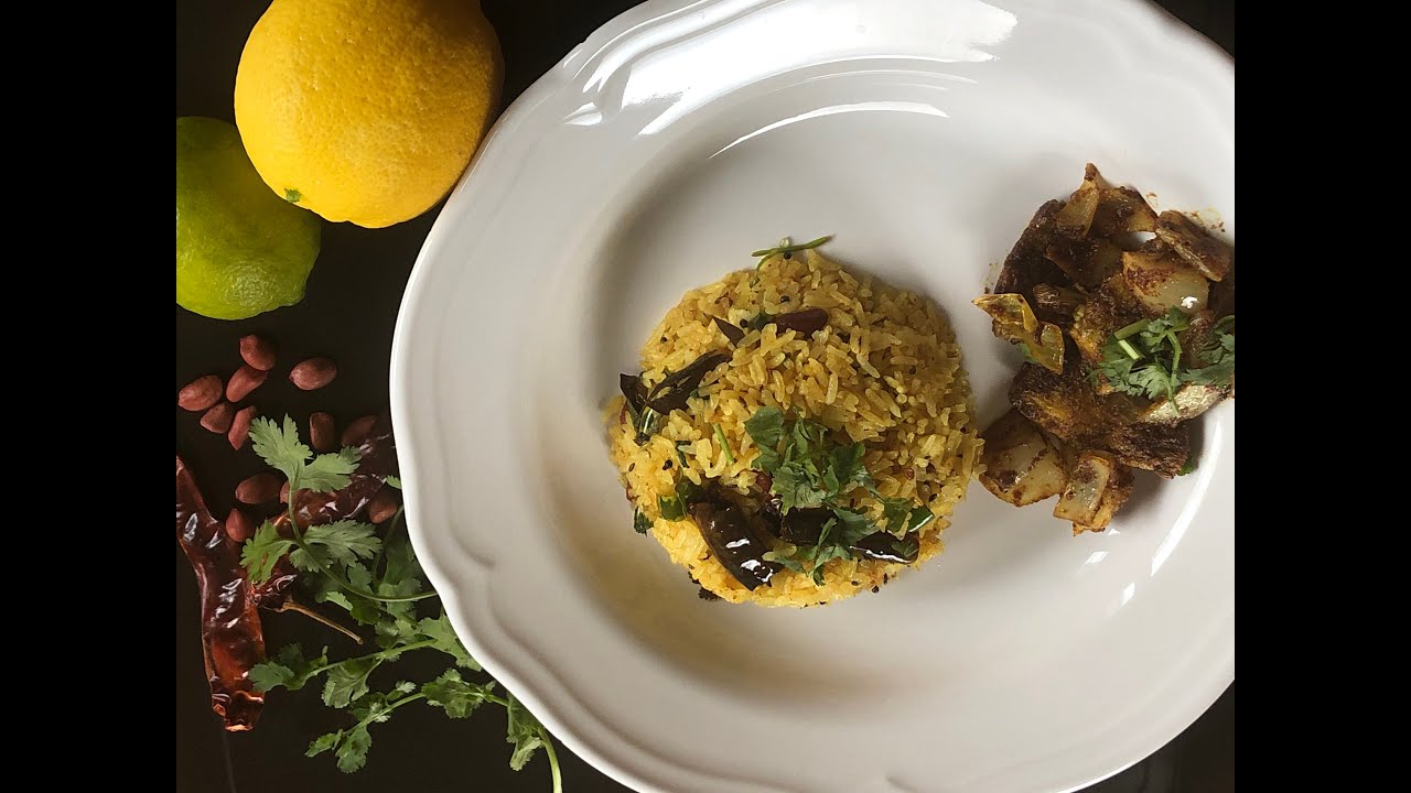 South Indian Lemon Rice mix for bachelor | store it | mix it - YouTube