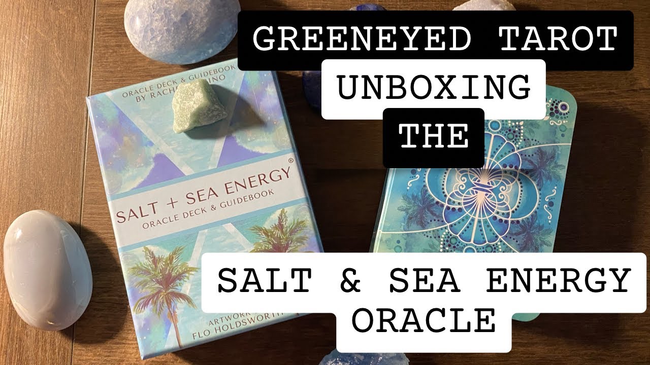 Unboxing the Salt & Sea Energy Oracle | #saltandseaenergy - YouTube