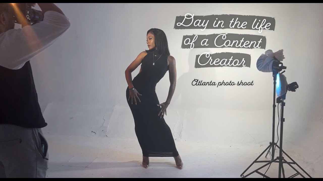 DAY IN THE LIFE OF A CONTENT CREATOR | Atlanta Photo Shoot Vlog ...