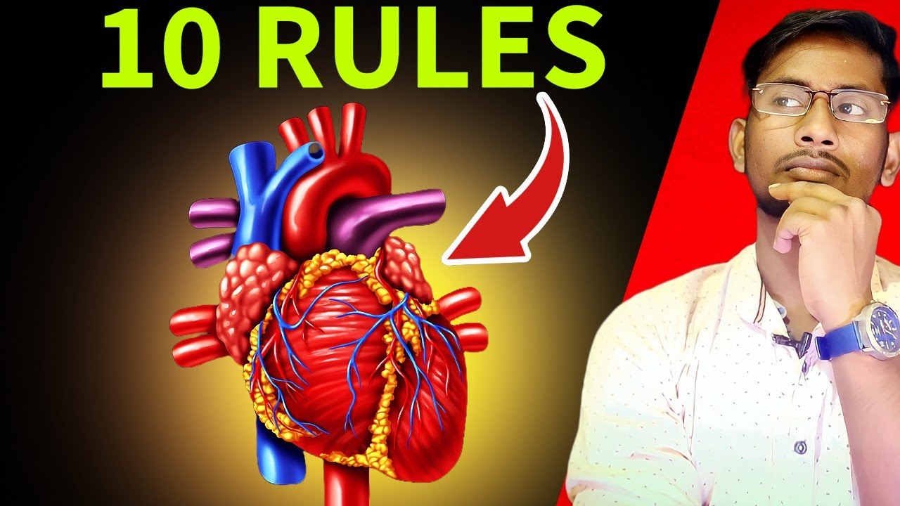 10 Rules To Prevent Heart Attack ? | How To Stop Heart Attack ? | Mr ...