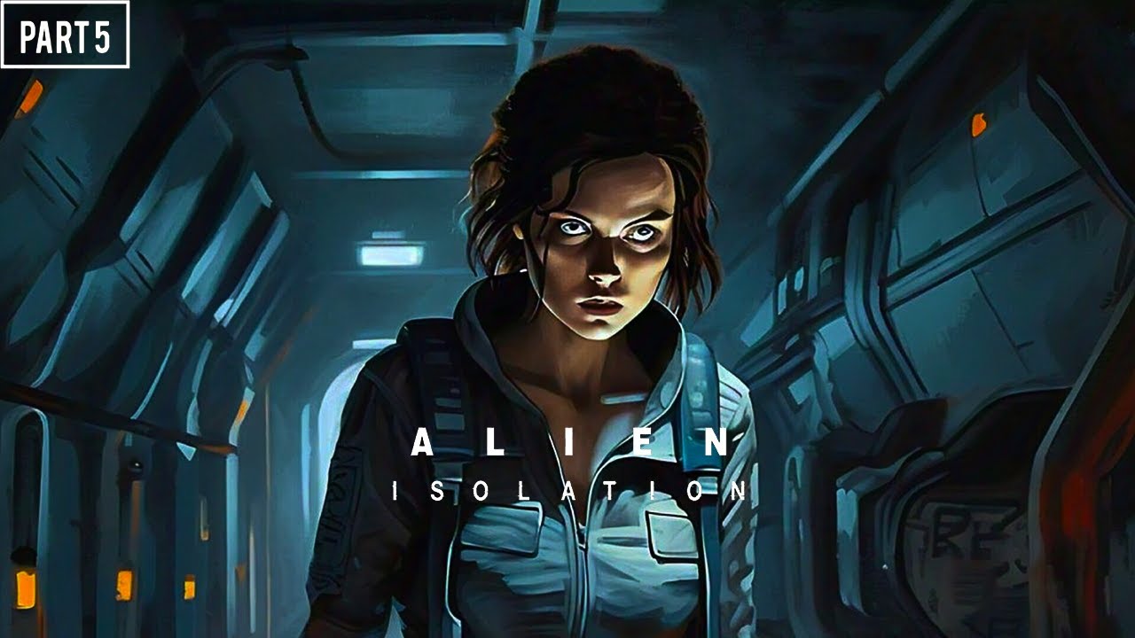 Why WON'T The Creature stop chasing me / Alien Isolation Part 5 ...