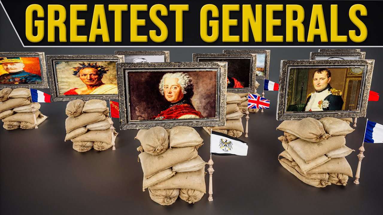 Greatest Generals | 40 Greatest Generals of the 20th Century | 3D ...