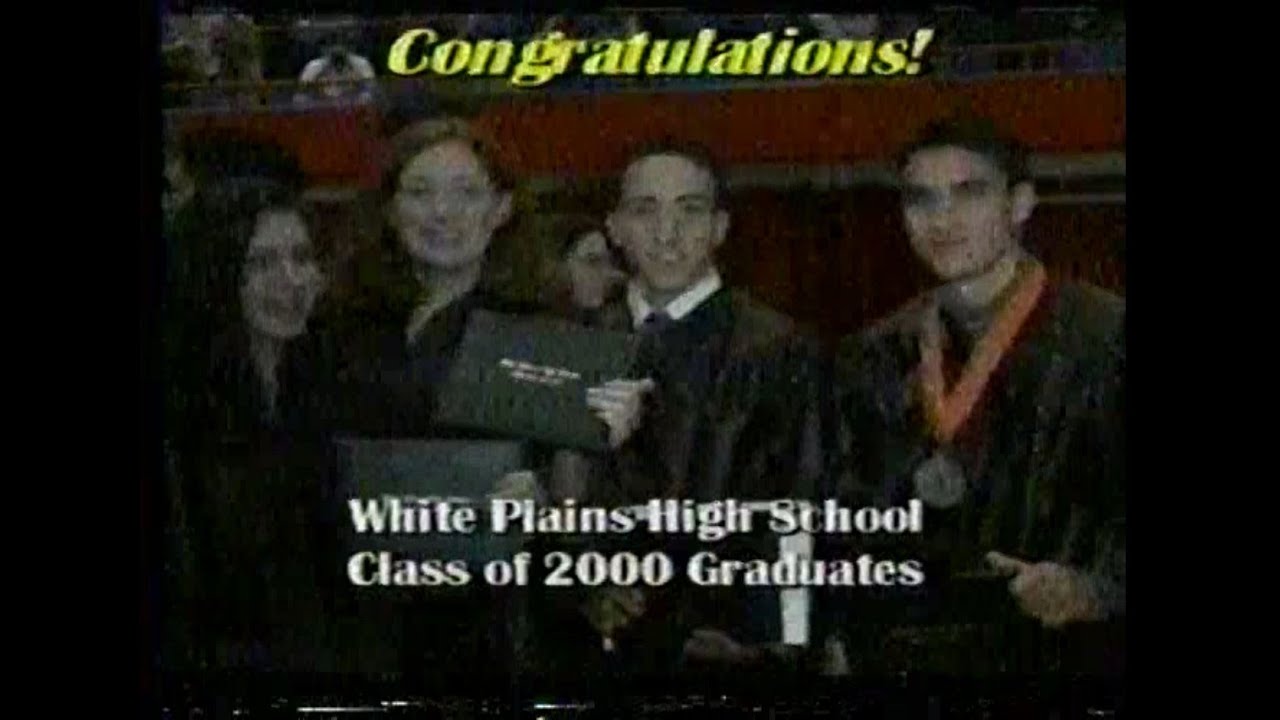 White Plains High School (NY) Class of 2000 Graduation Ceremony- 6/22 ...