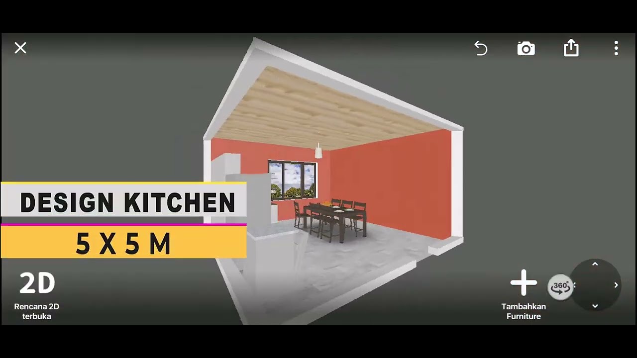 DESIGN KITCHEN Rectangle Room 5 Meters | Room Planner - Android App ...