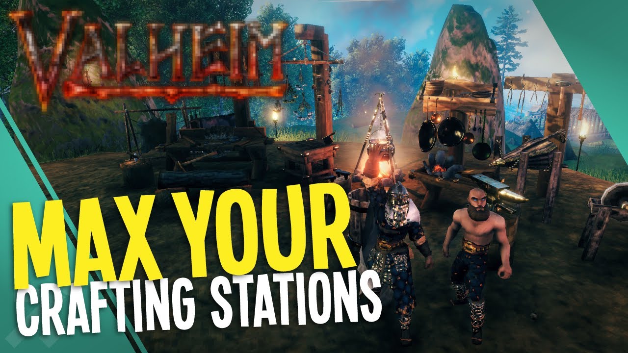 Crafting Stations 101 // Beginners Guide // Valheim Tutorials - YouTube