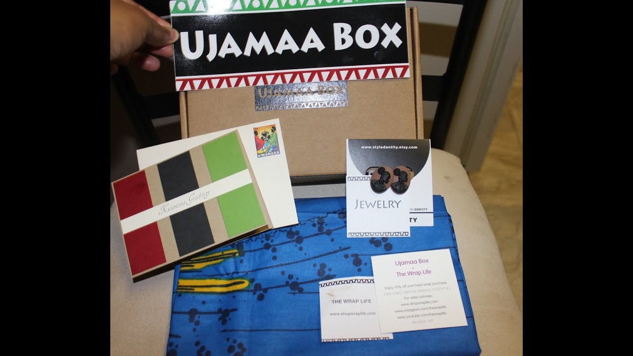 Ujamaa Box Unboxing - YouTube
