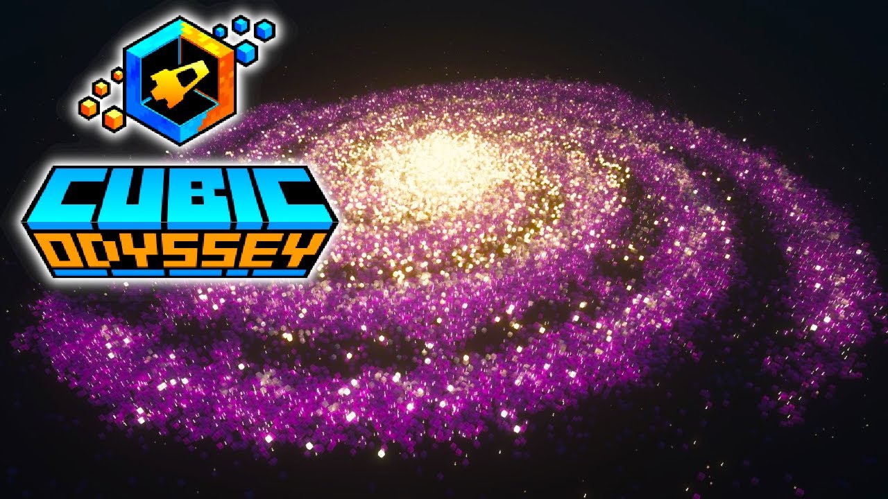 Exploring The Minecraft-ish Galaxy Of Cubic Odyssey - YouTube