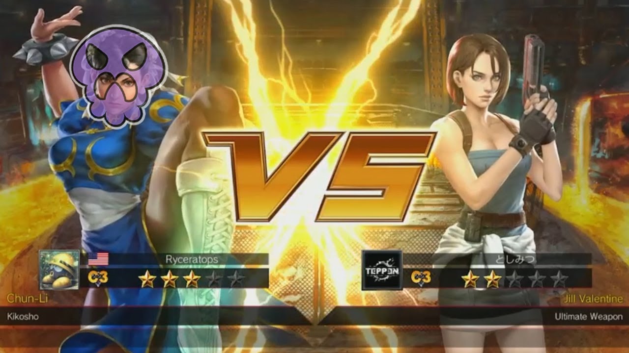 Only The Worst Draws | TEPPEN - Chun Li Kikosho Vs. Jill Ultimate ...