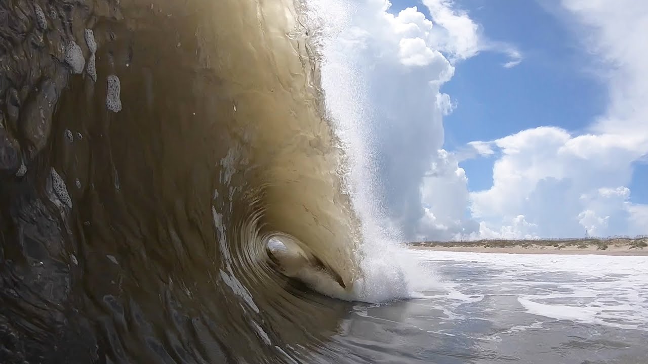 The Waves are Pumping in OBX! - YouTube