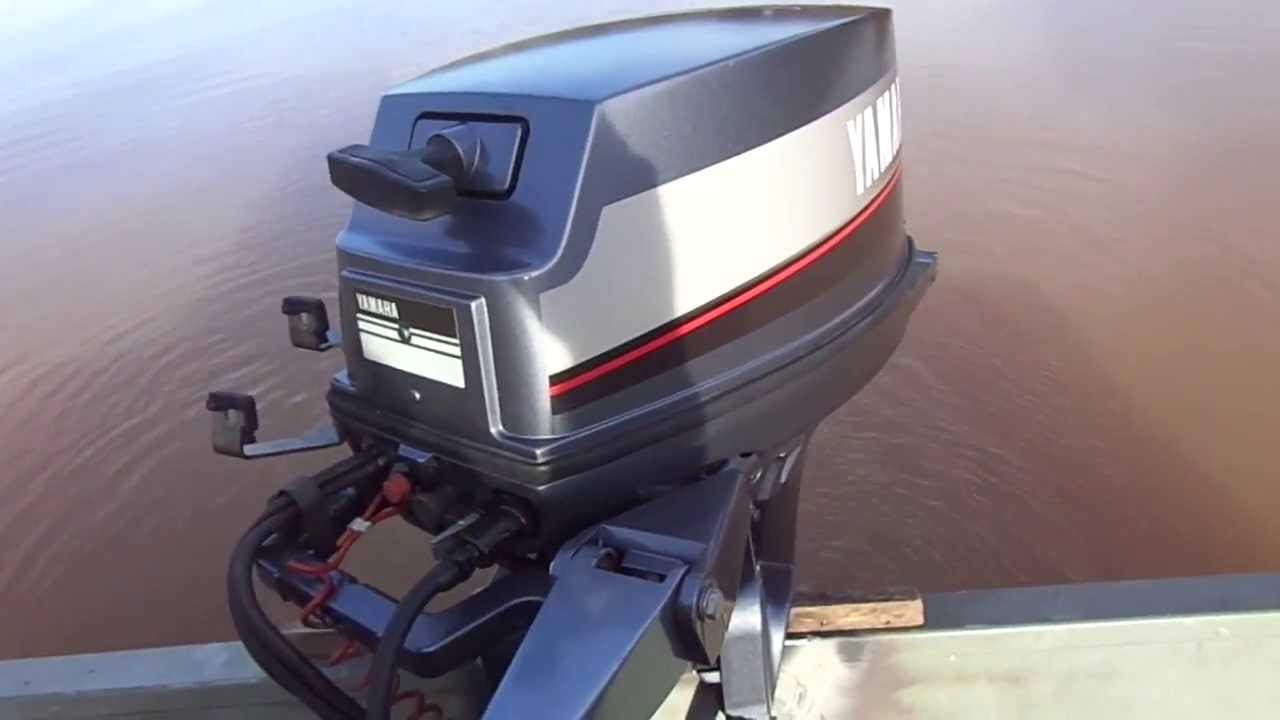 Lake Test Of 1988 Yamaha 9 9 HP Motor YouTube