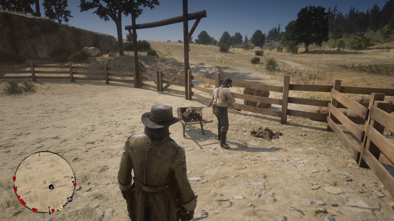 RARE footage of Uncle WORKING | Red Dead Redemption 2 - YouTube