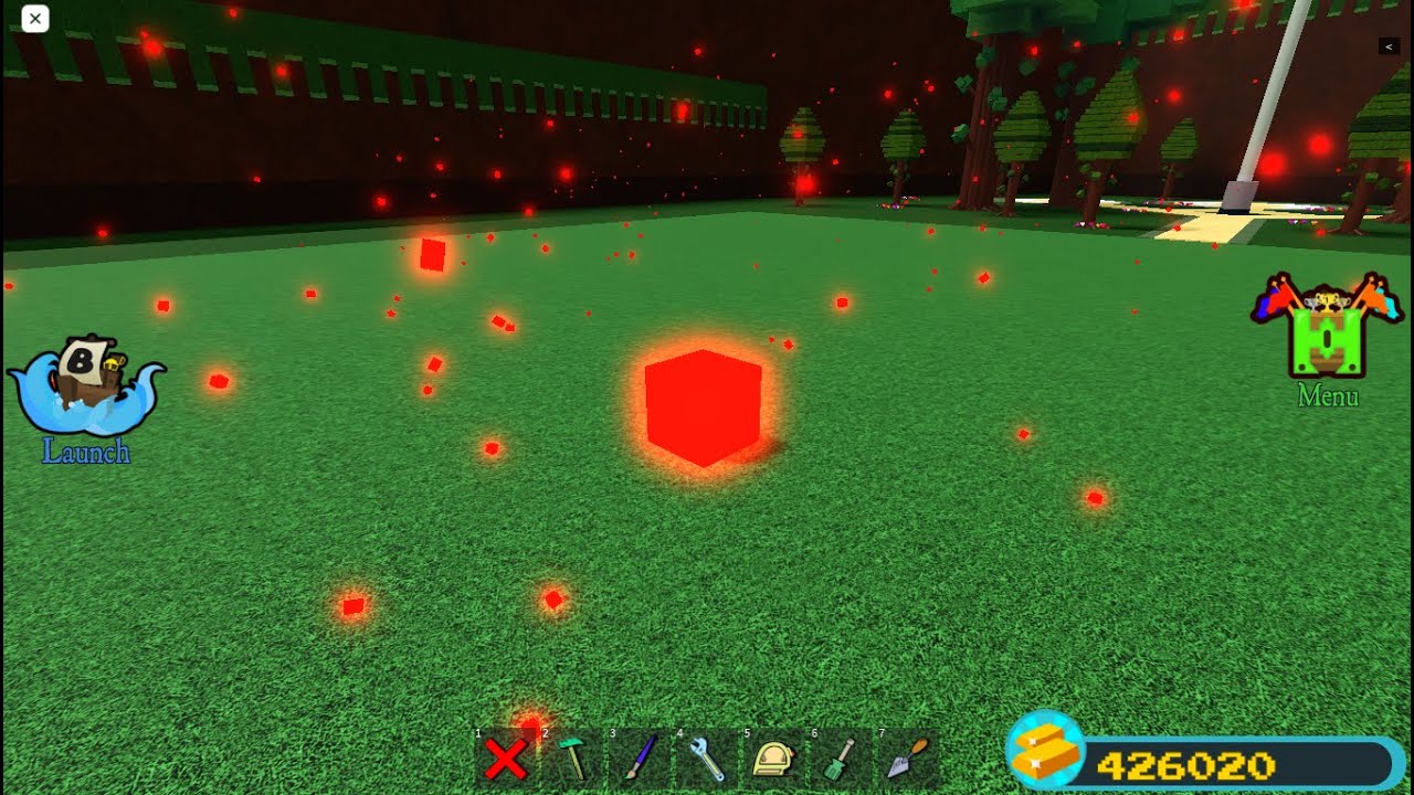 Destroying A .25 Neon Block in Babft - YouTube