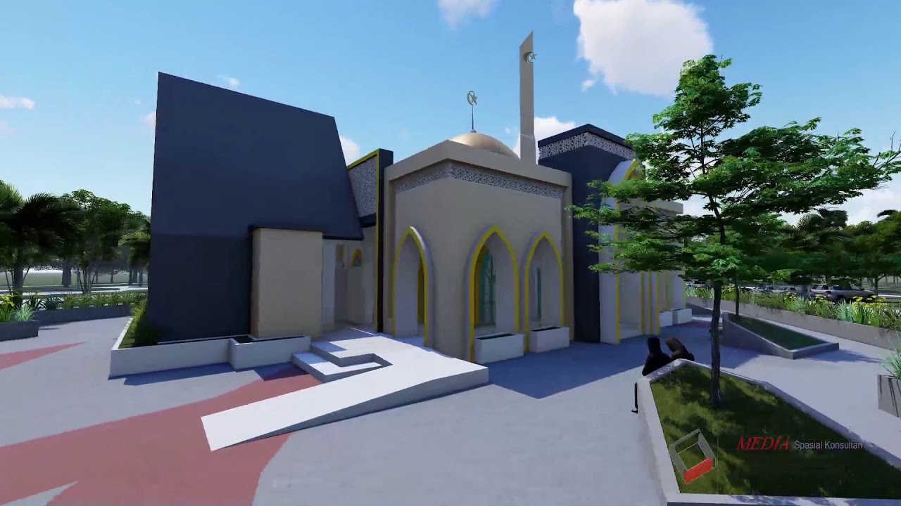 VIDEO 3D ANIMASI ARSITEKTUR (LUMION 8) - Rest Area Kab. Luwu Utara ...