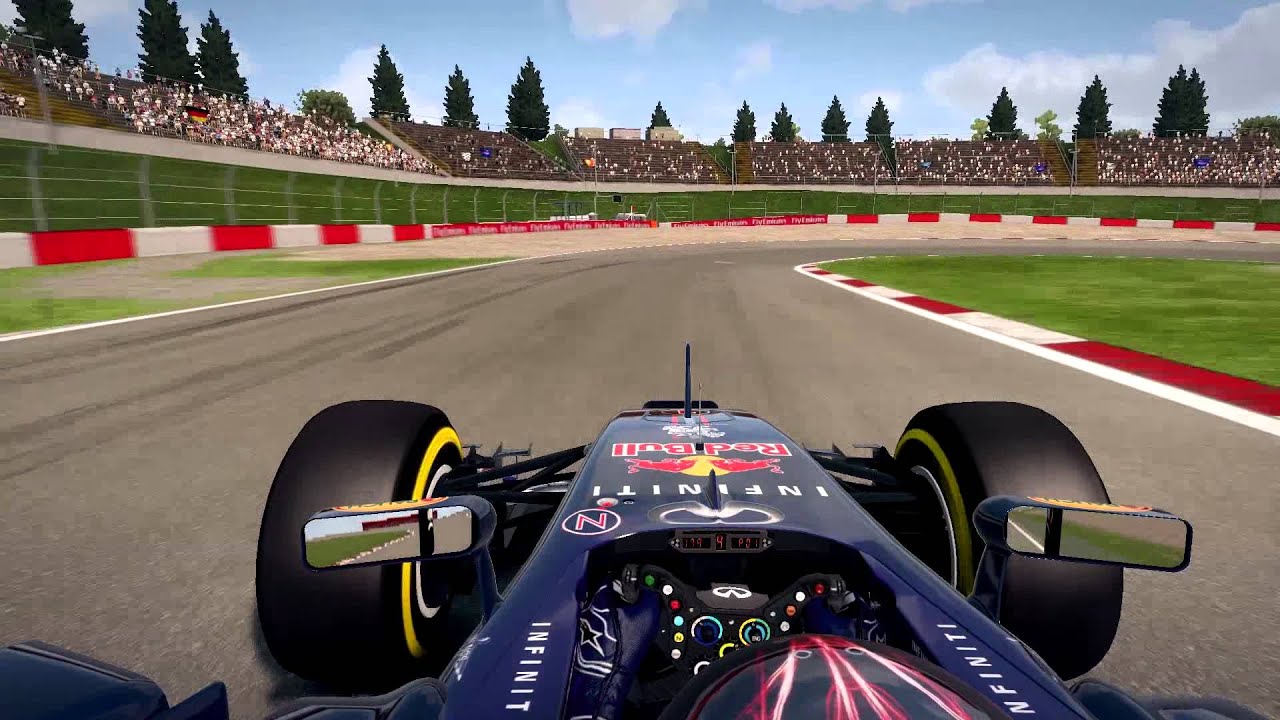 Codemasters F1 2014 - Onboard lap at Nürburgring GP - YouTube