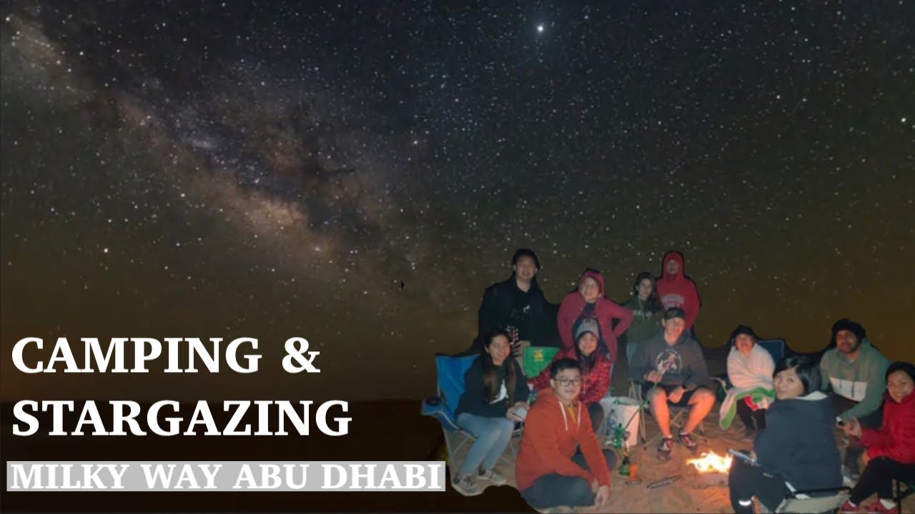 Milky Way Stargazing and Desert Camping | Al Quaa Milky Way Spot Abu ...