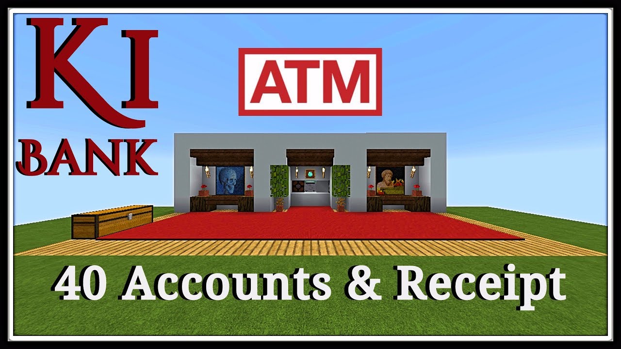 Minecraft Tutorial : ATM (PC 1.12 and Console Edition ) - YouTube