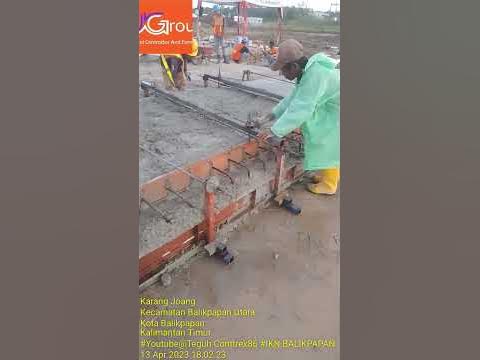 Jalan tol IKN- Pengecoran precast full slab( dari tem J-GROUP) - YouTube