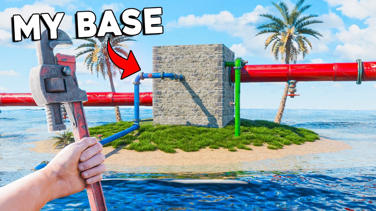 I Lived In A Fully Automated Island Base - YouTube