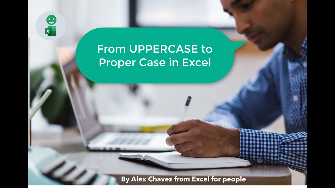 6 Changing Words From Upper Case To Proper Case In Excel YouTube 6-changing-words-from-upper-case-to-proper-case-in-excel-youtube