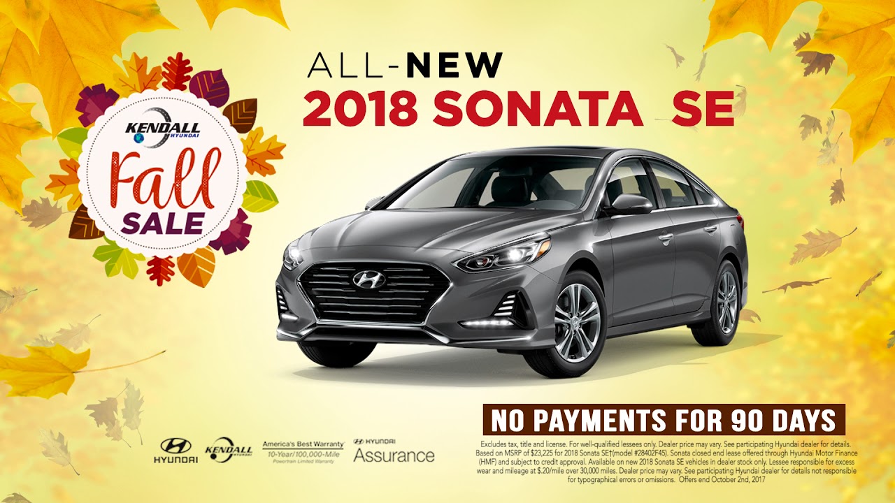 Hyundai Fall Specials - YouTube